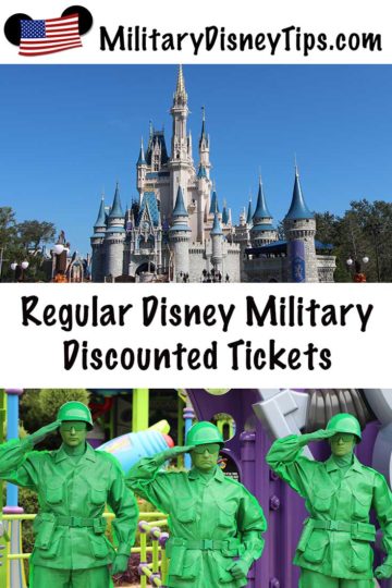 2022 Regular Disney Military Ticket Discount for Walt Disney World and ...