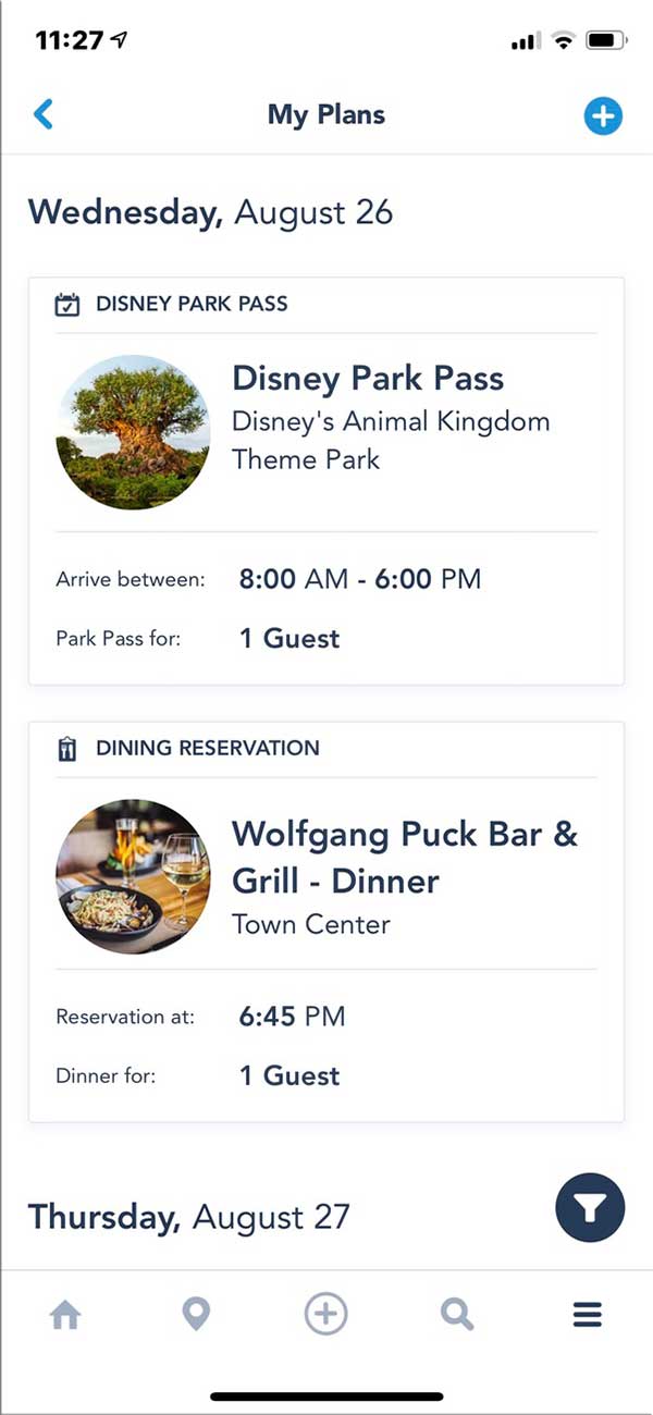 Using the Walt Disney World Theme Park Reservation System • Military ...