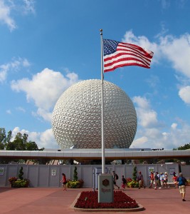 Walt Disney Theme Park’s American Flags - Military Disney Tips