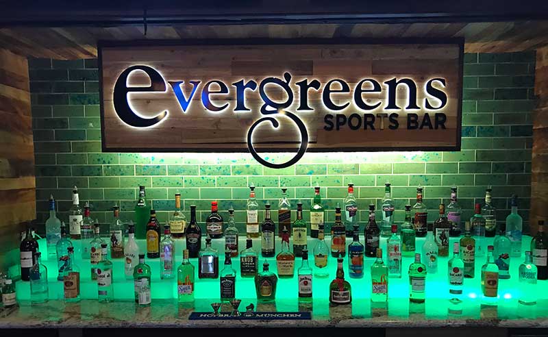 Shades of Green Resort Evergreen's Sports Bar Review - Military Disney Tips