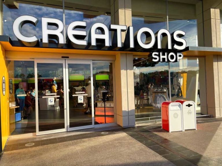 Creations Shop at EPCOT – The Park’s Flagship Store - Military Disney Tips