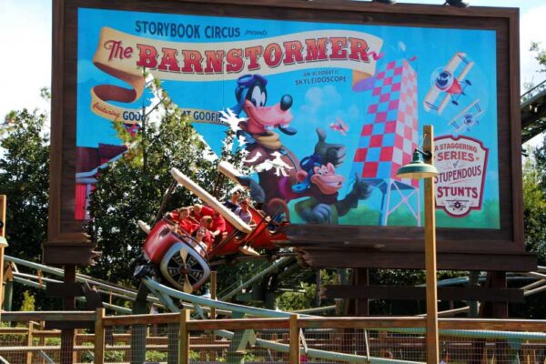 The Barnstormer at WDW's Magic Kingdom - Military Disney Tips
