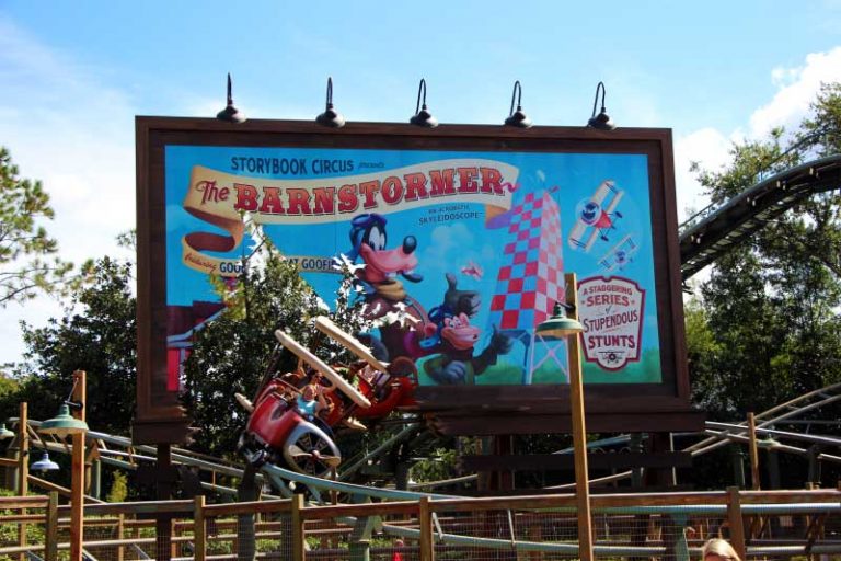 The Barnstormer at WDW's Magic Kingdom - Military Disney Tips