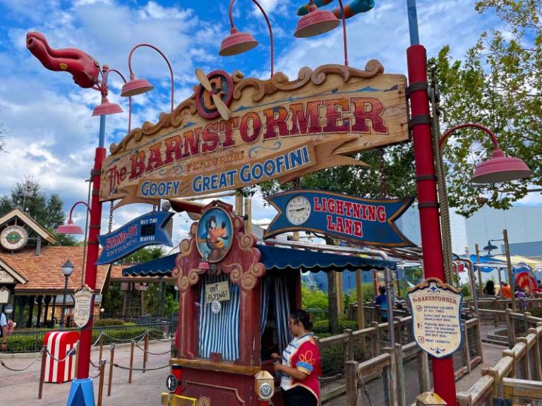 The Barnstormer at WDW's Magic Kingdom - Military Disney Tips