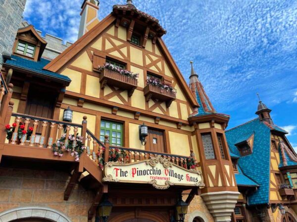 The Magic Kingdom's Pinocchio Village Haus - Military Disney Tips