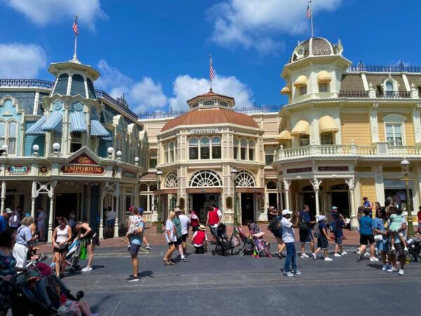 Center Street in Walt Disney World's Magic Kingdom - Military Disney Tips