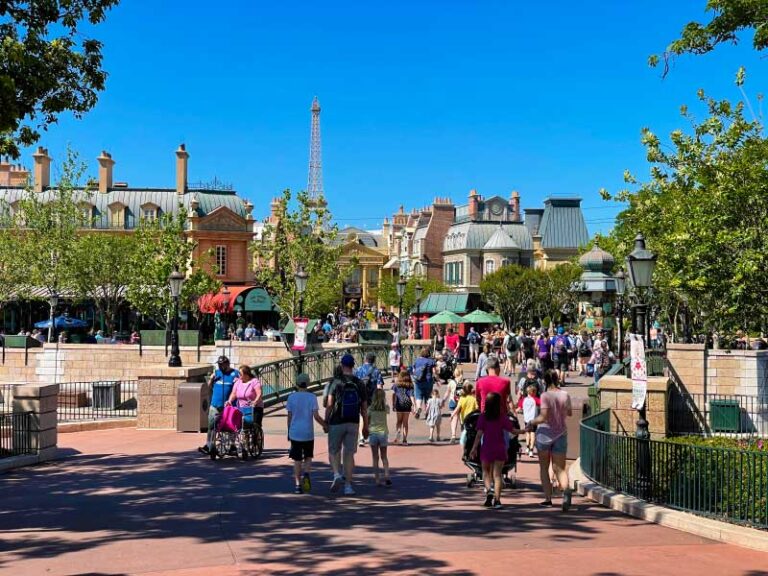 France Pavilion in the EPCOT World Showcase - Military Disney Tips