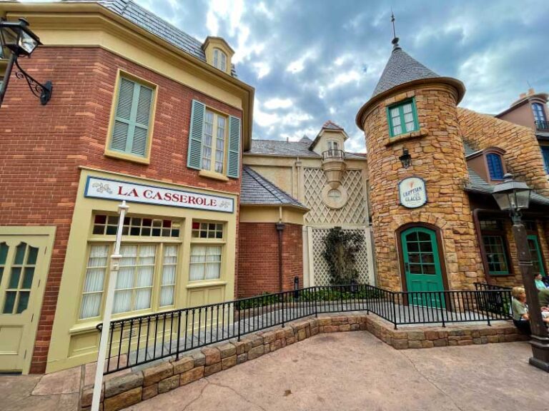 France Pavilion in the EPCOT World Showcase - Military Disney Tips
