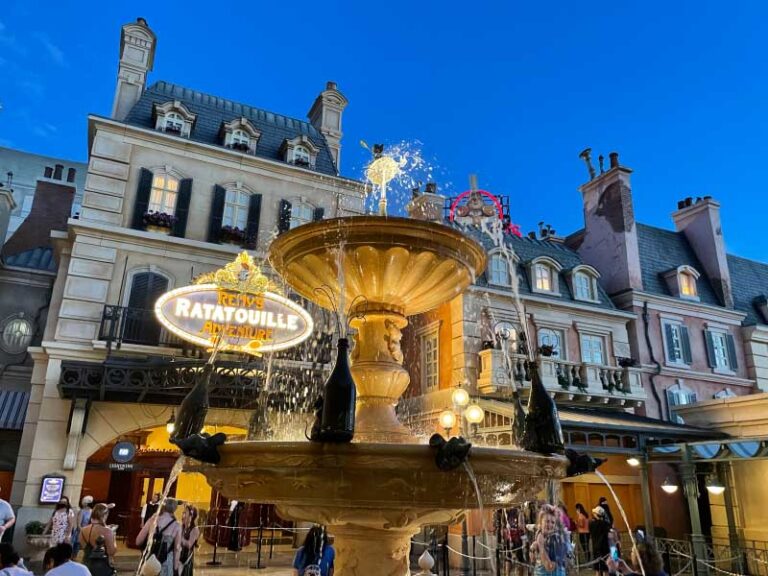 France Pavilion in the EPCOT World Showcase - Military Disney Tips