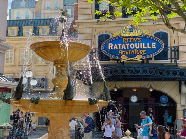 Remy’s Ratatouille Adventure in EPCOT's France Pavilion - Military ...