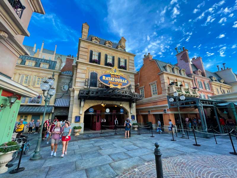 Remy’s Ratatouille Adventure in EPCOT's France Pavilion - Military ...