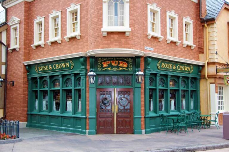United Kingdom Pavilion in the EPCOT World Showcase - Military Disney Tips