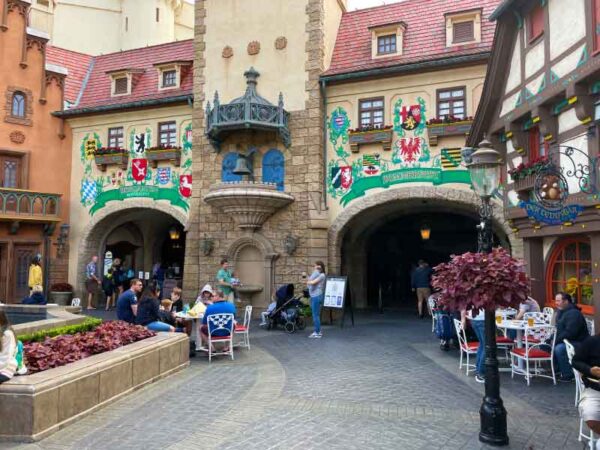 Germany Pavilion in the EPCOT World Showcase - Military Disney Tips