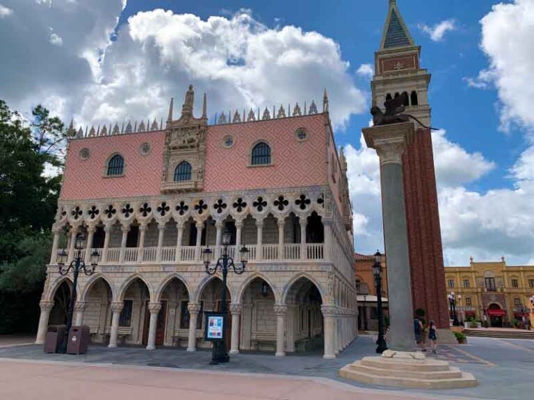 Italy Pavilion in the EPCOT World Showcase - Military Disney Tips