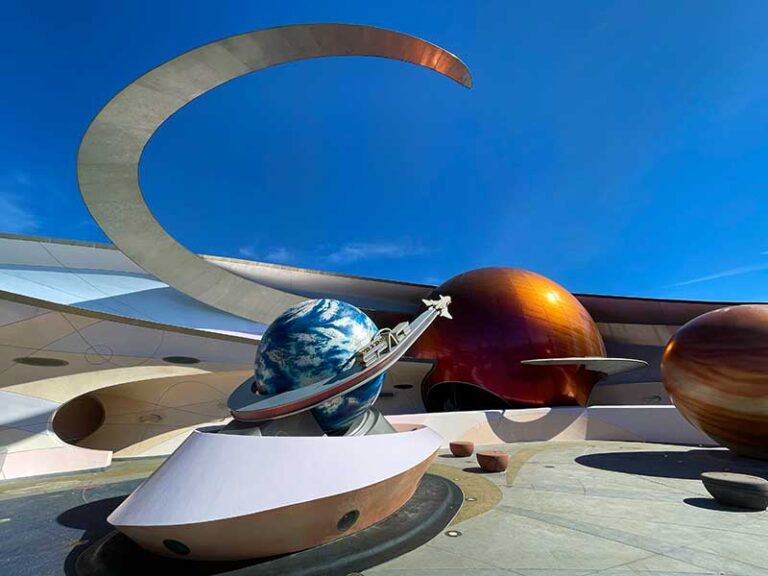 The Mission Space Pavilion in EPCOT's World Discovery - Military Disney ...