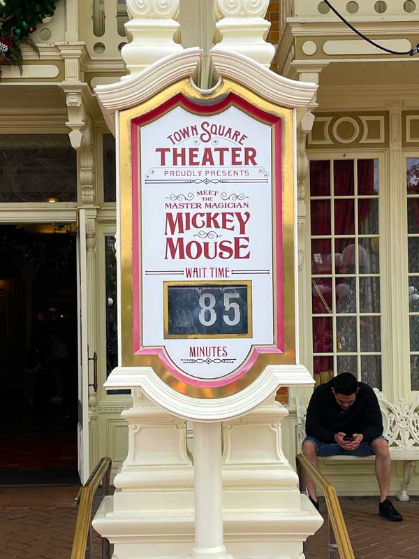 The Magic Kingdom's Town Square Theater - Military Disney Tips