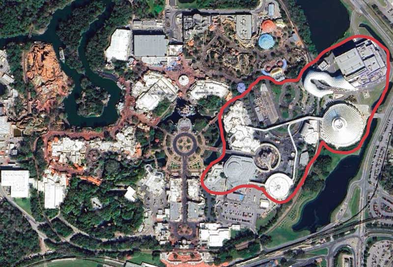 Tomorrowland in Walt Disney World's Magic Kingdom - Military Disney Tips