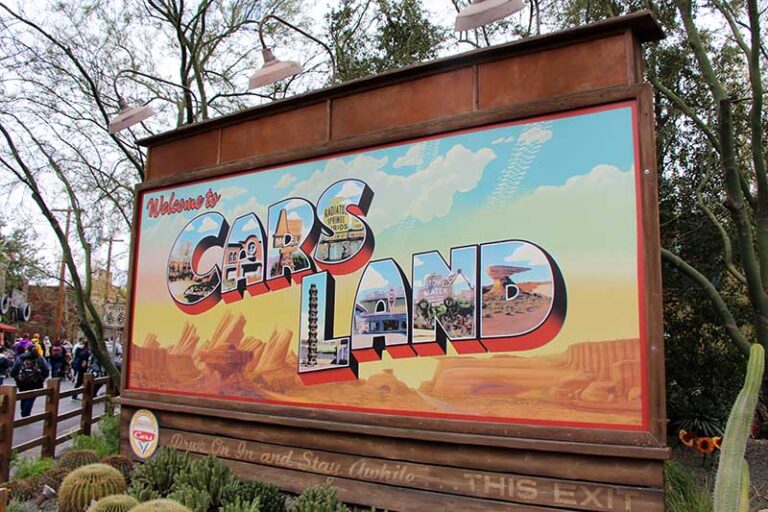 Cars Land at Disney California Adventure - Military Disney Tips